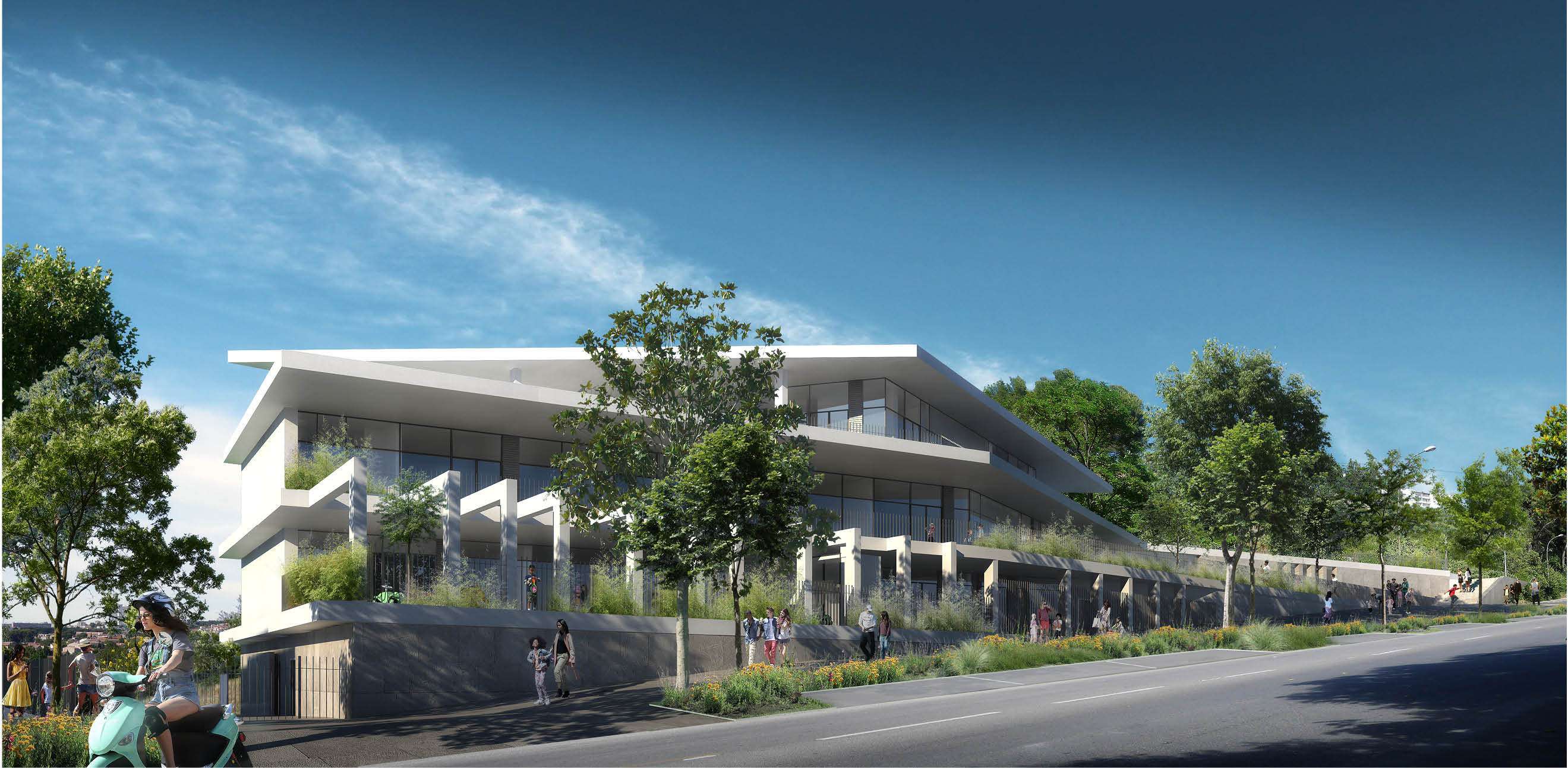 Centre social et crèche de la Savine•UNIC architecture - Architectes ...